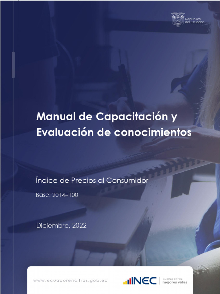 Manual de Capacitacion y Evaluacion IPC | PDF | Índice de precios al ...