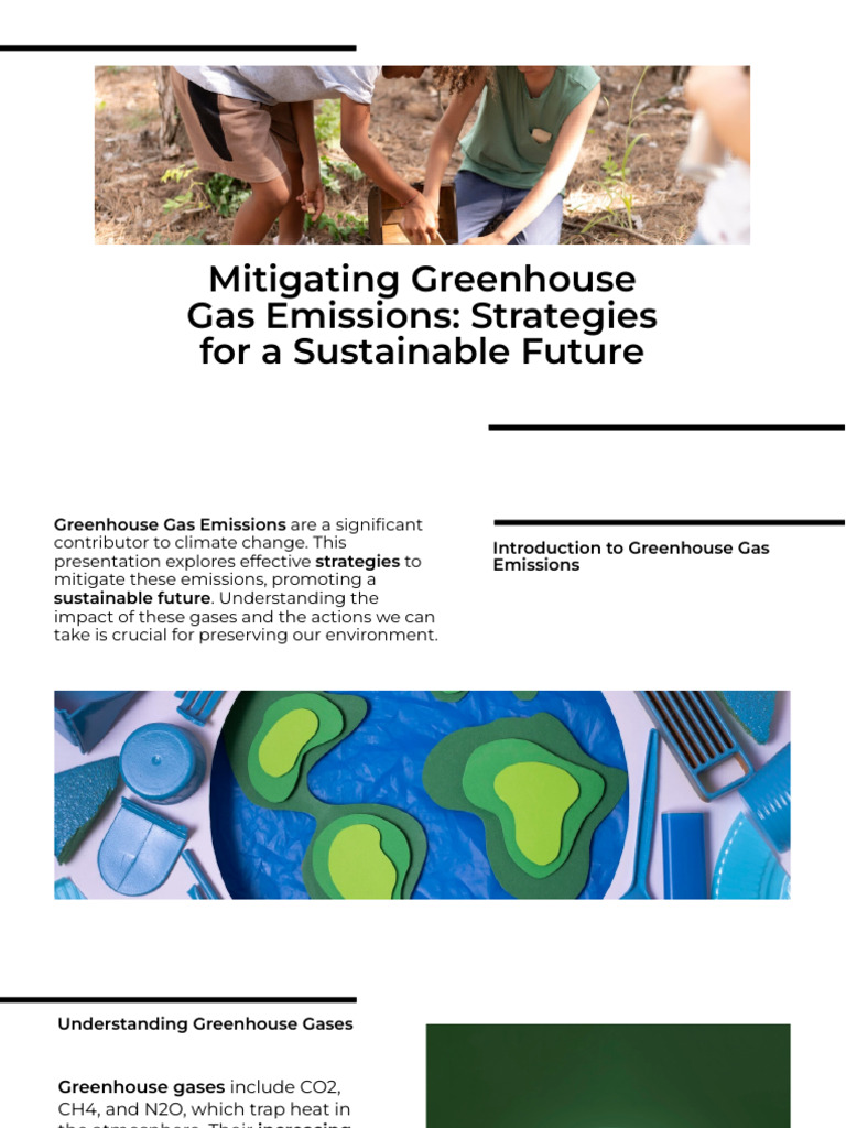 Strategies to Mitigate Greenhouse Emissions | PDF