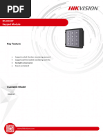 DS-K7P01 Datasheet 20231213 | PDF