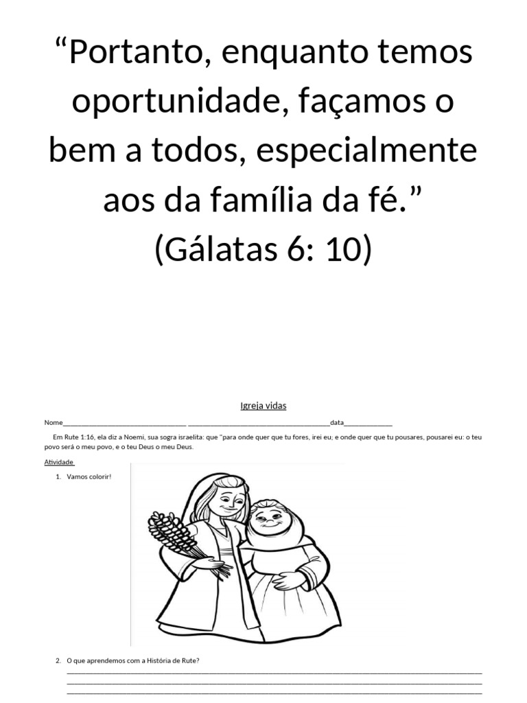 versiculo rute | PDF