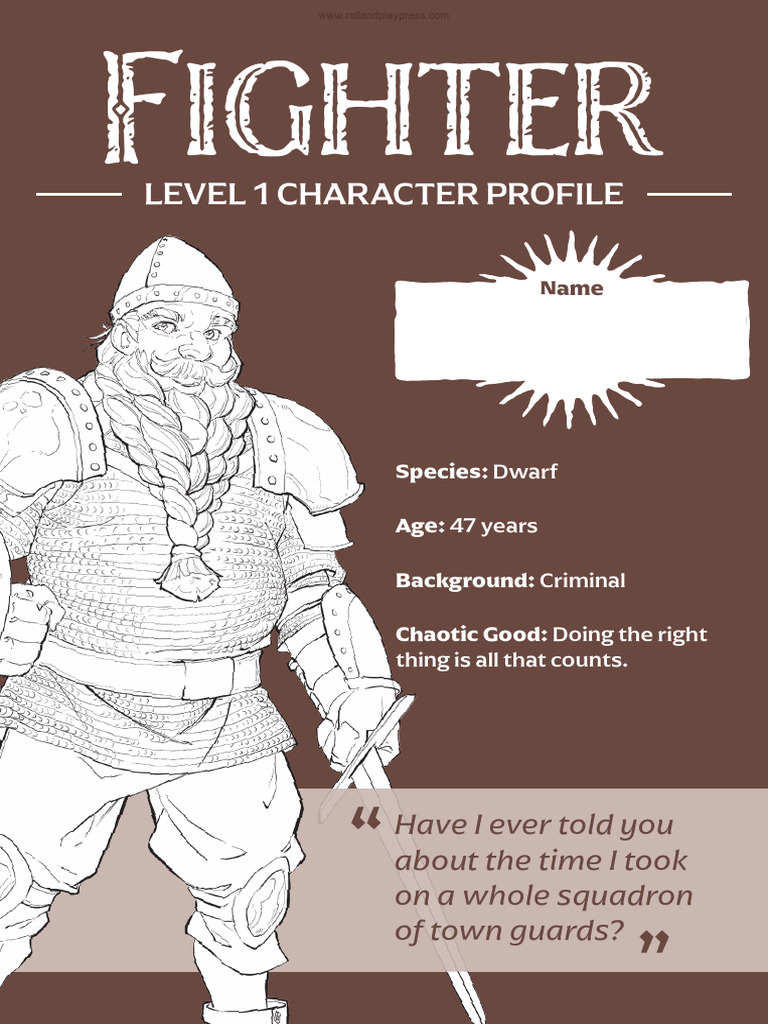 OSWPreGen LV1 Fighter Digital Pages | PDF
