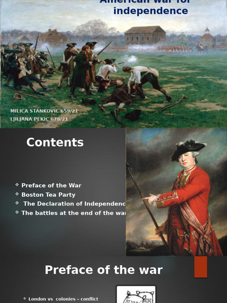 American War For Independence | PDF