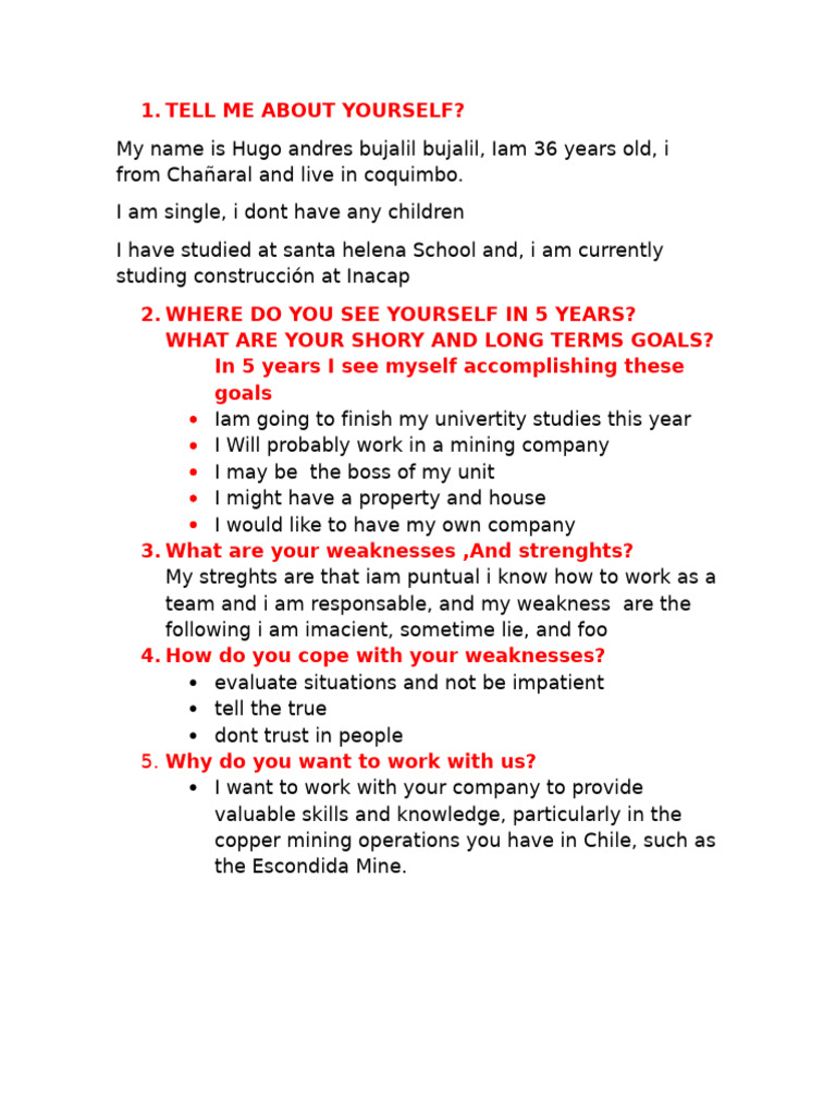 Job Interview Preparation Guide | PDF