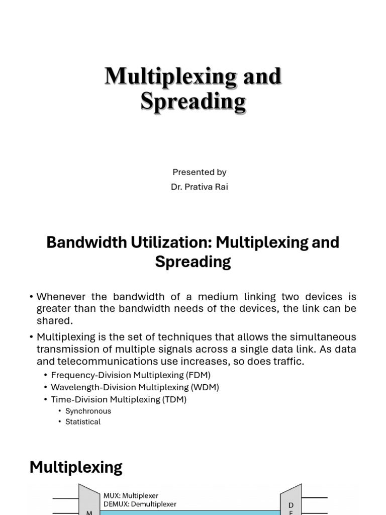 1 | PDF | Multiplexing | Electronic Engineering