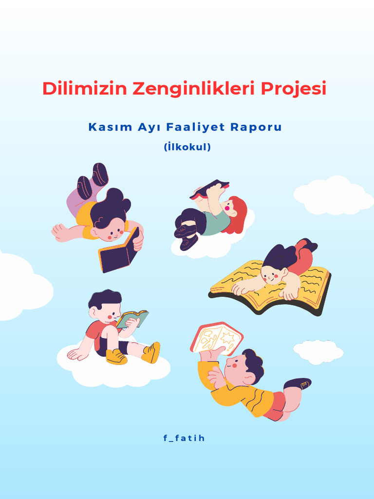 Dilimizin Zenginlikleri Projesi Kasim Ayi Raporu | PDF