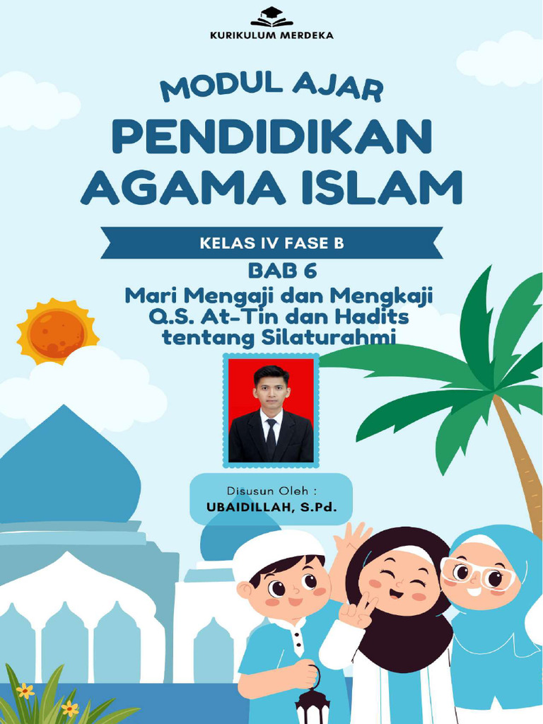 LK 7_Modul ajar PJBL Memahami pesan pokok Q.S. At-Tin | PDF