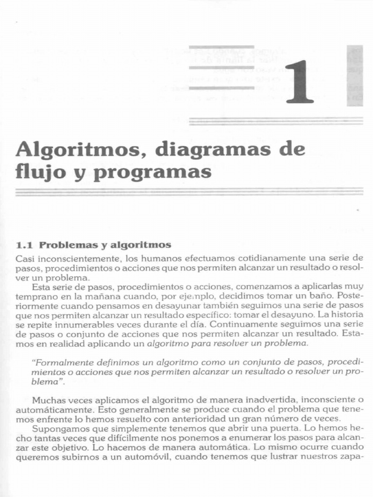 Algoritmos y Diagramas de Flujo | PDF