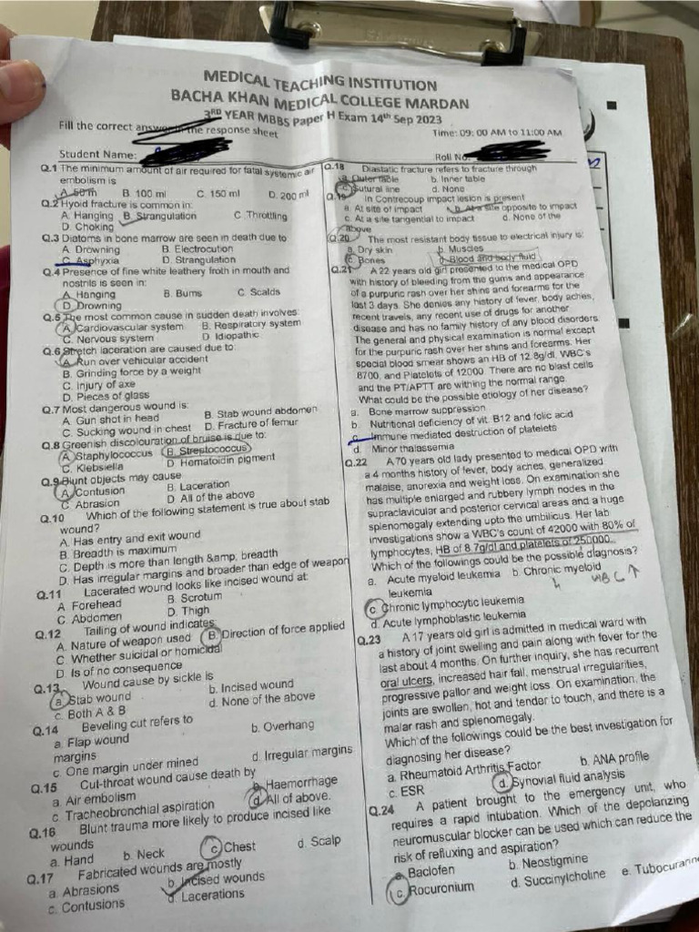 14 - BKMC H 23 (Unsolved) | PDF