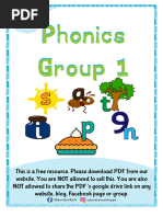 Jolly Phonics Group 2 Worksheets | PDF
