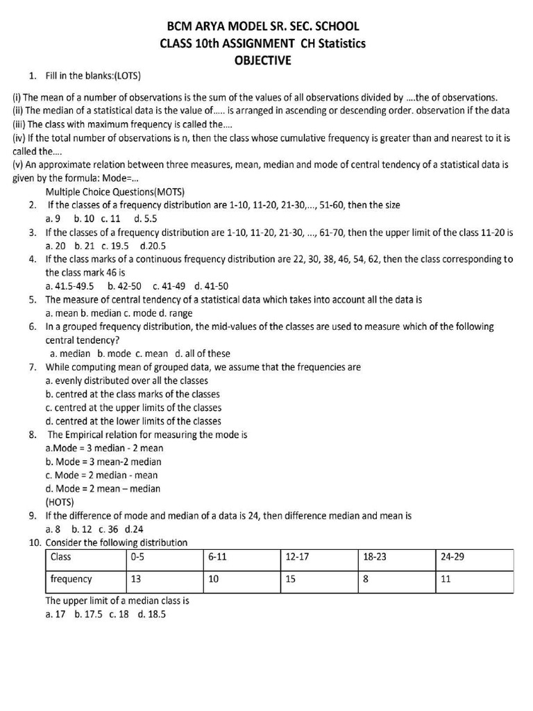672 C 22397 Statistice MCQ | PDF