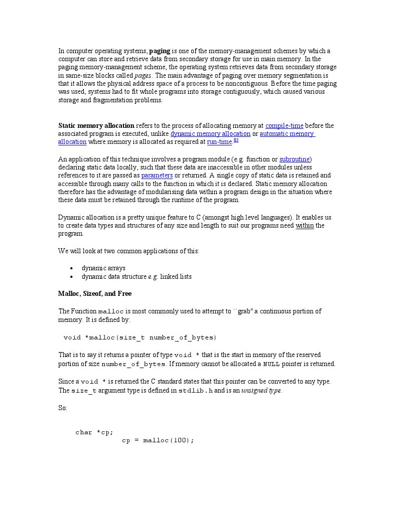 In Computer Operating Systems Download Free Pdf Pointer Computer Programming Data Type