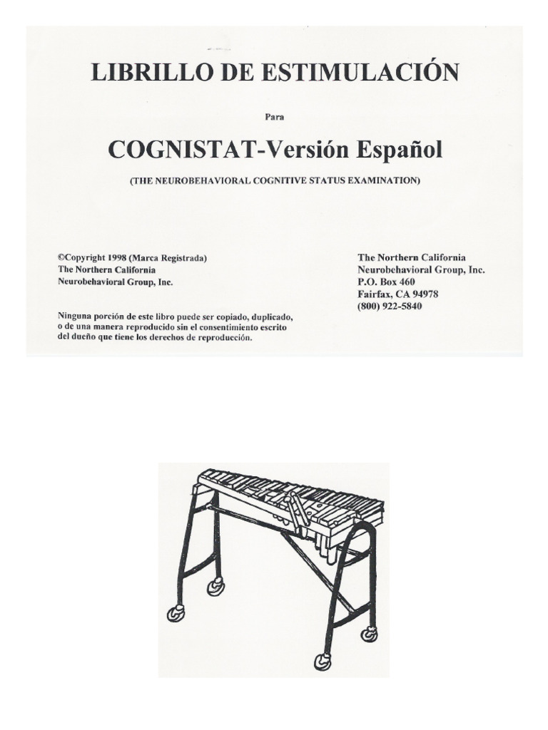 Cognistat.. Imprimir A Color 7 Juegos Terapeutas | PDF