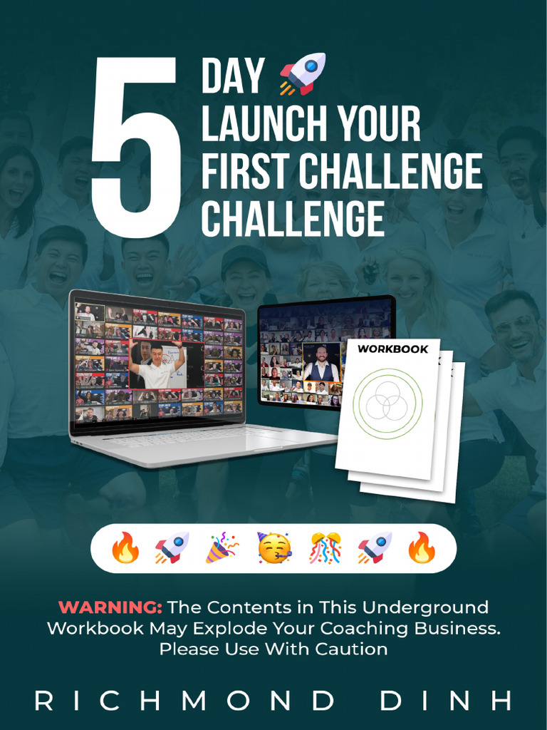 5 Day Launch Your First Challenge Workbook TM | PDF