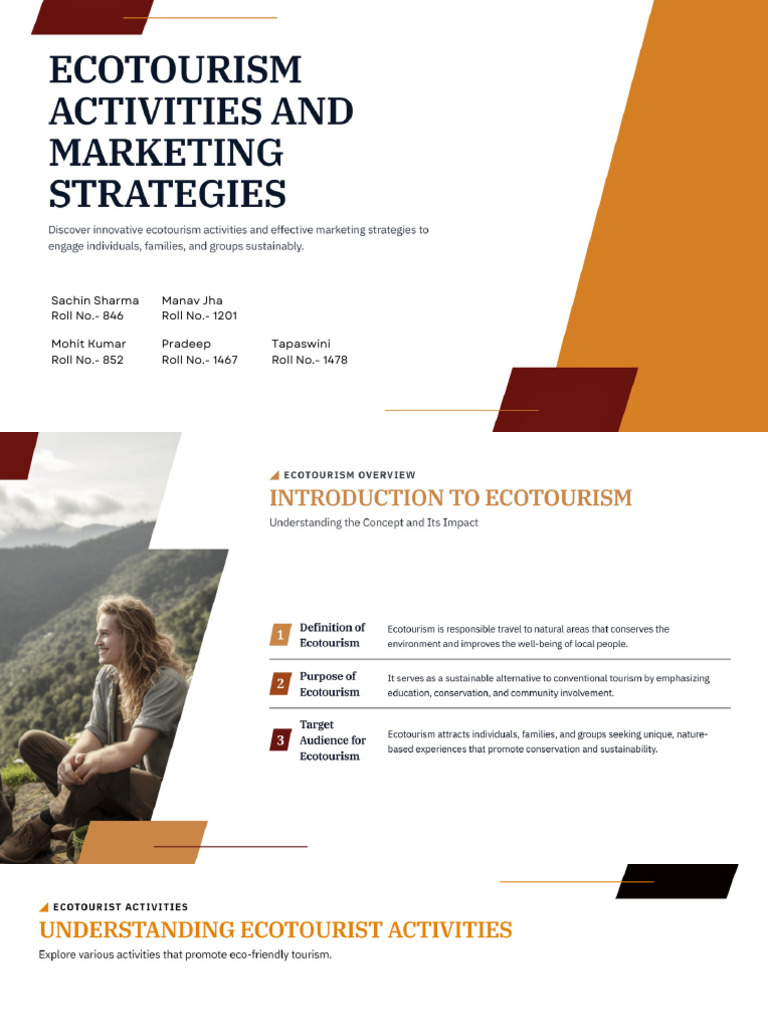 Ecotourism Activities and Marketing Strategies.pdf | PDF