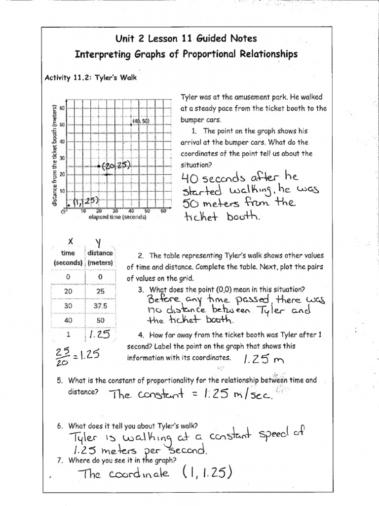 Unit 2 Lesson 11 | PDF