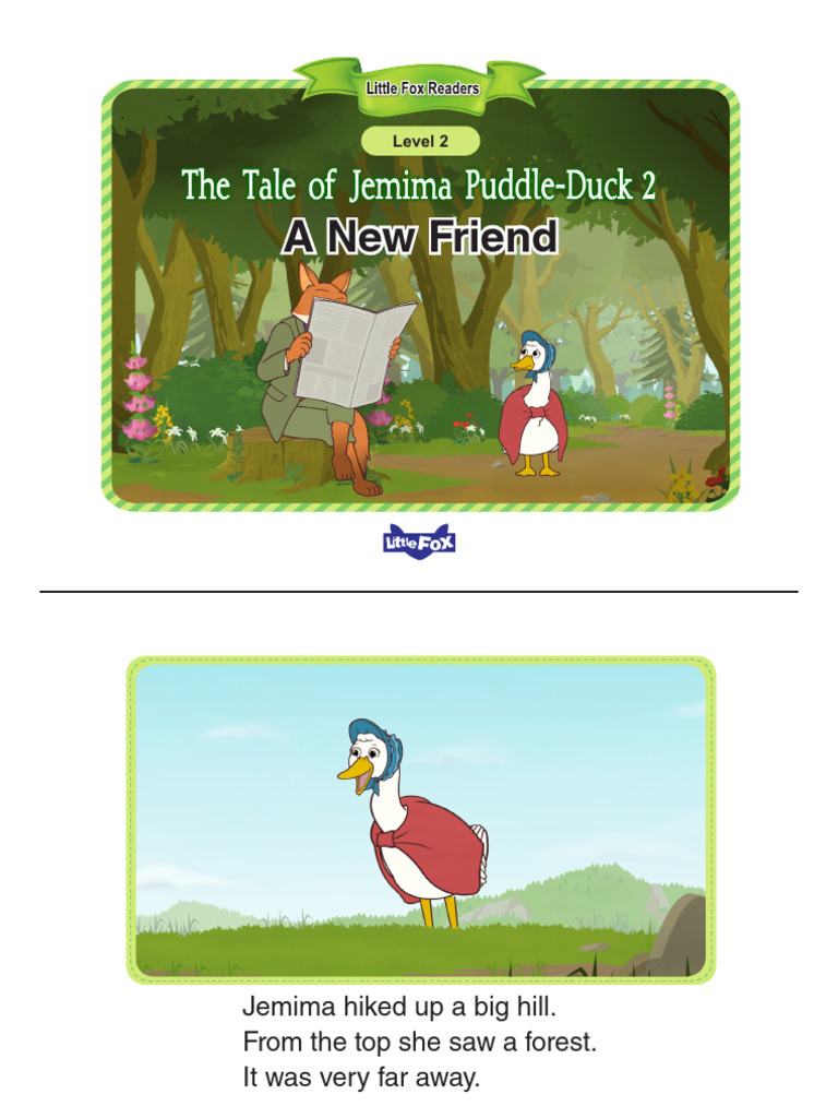 010 - The Tale of Jemima Puddle-Duck 2 - A New Friend | PDF