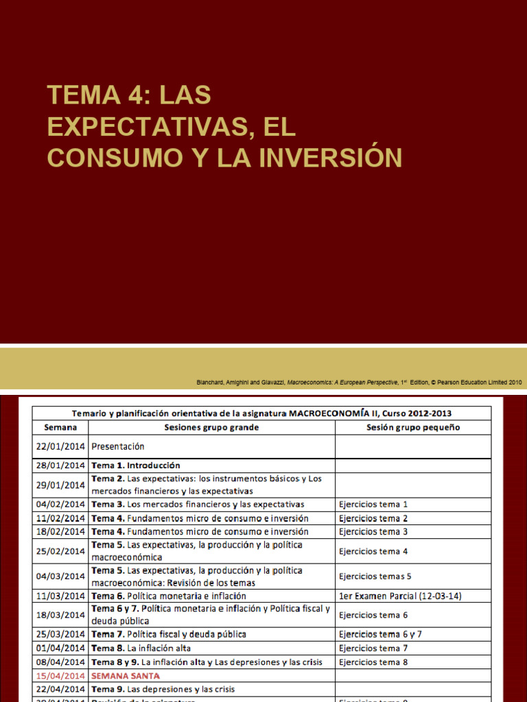 Expectativas en Consumo e Inversión | PDF | Consumo (economía) | Impuestos