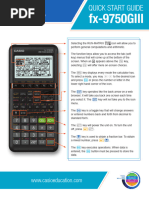 00 CASIO QuickStartGuide Fx-CG50 Function Keys and Icons | PDF | Equations | Icon (Computing)