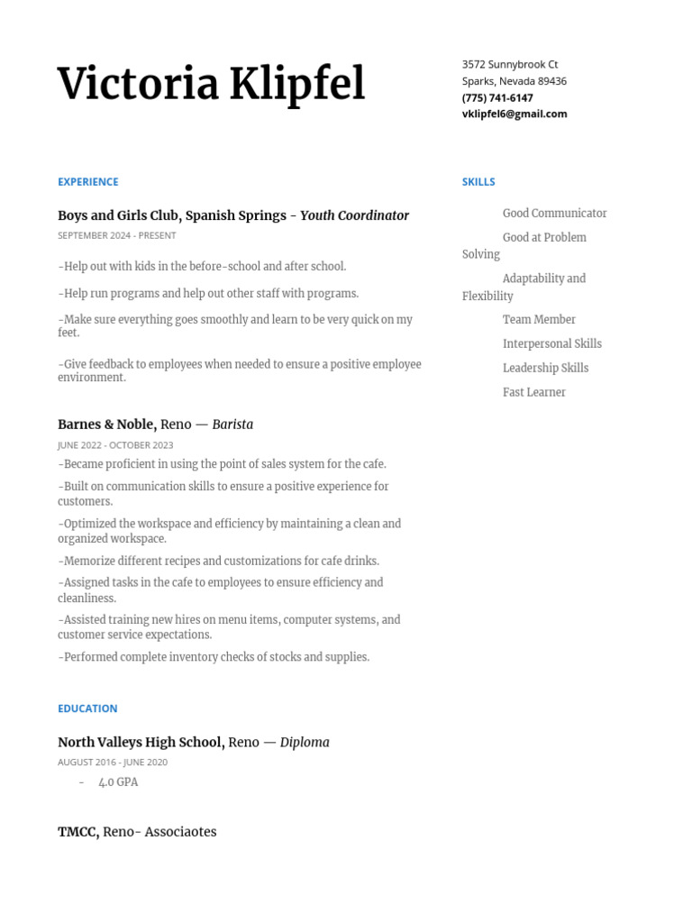 Copy of Resume | PDF