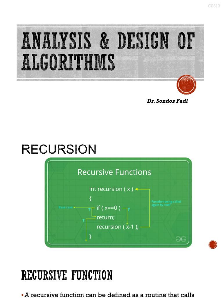 Lec_4 Recursion I | PDF | Recurrence Relation | Mathematical Logic Lec_4 Recursion I | PDF | Recurrence Relation | Mathematical Logic