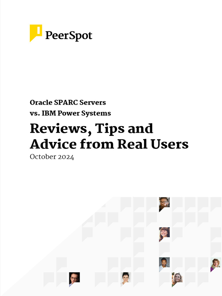 Ibm Power Systems Vs Oracle Sparc Servers | PDF | Oracle Corporation | Operating System