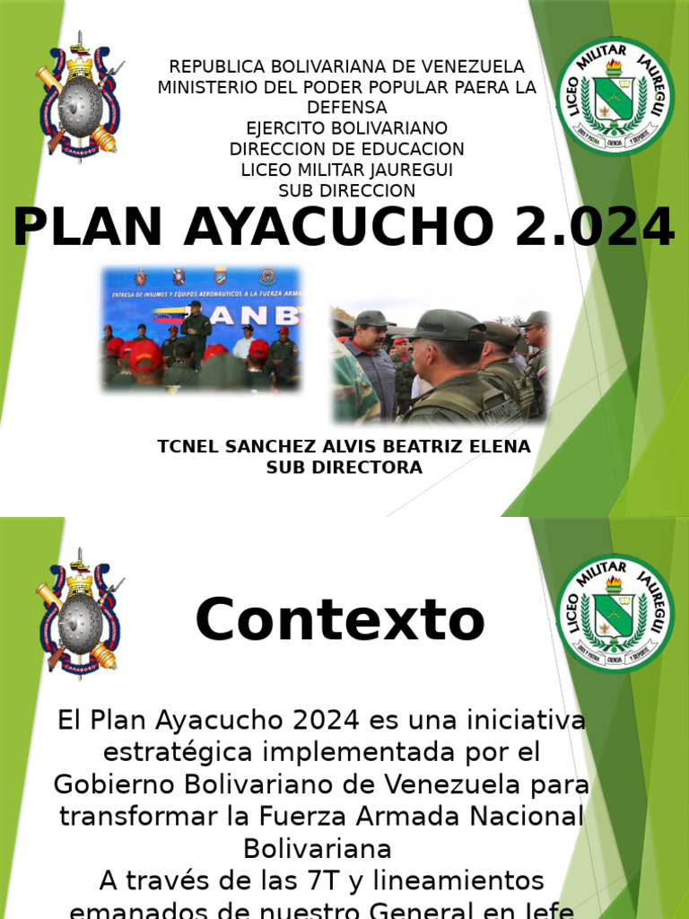 Plan Ayacucho | PDF