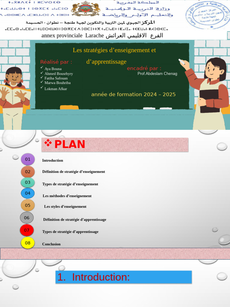 Les Stratégies D'enseignement | PDF | Enseignement | Apprentissage