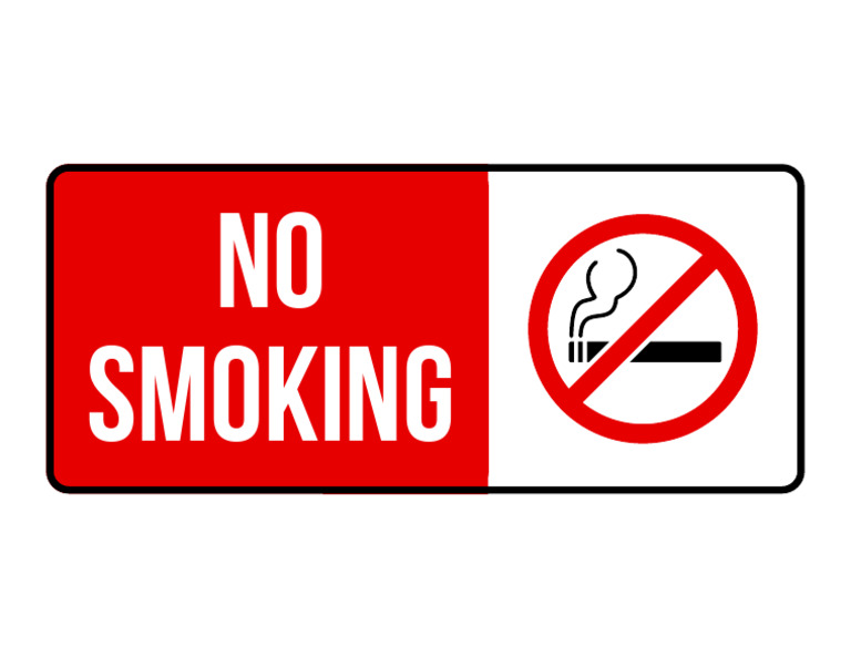 No Smoking Printable Sign | PDF