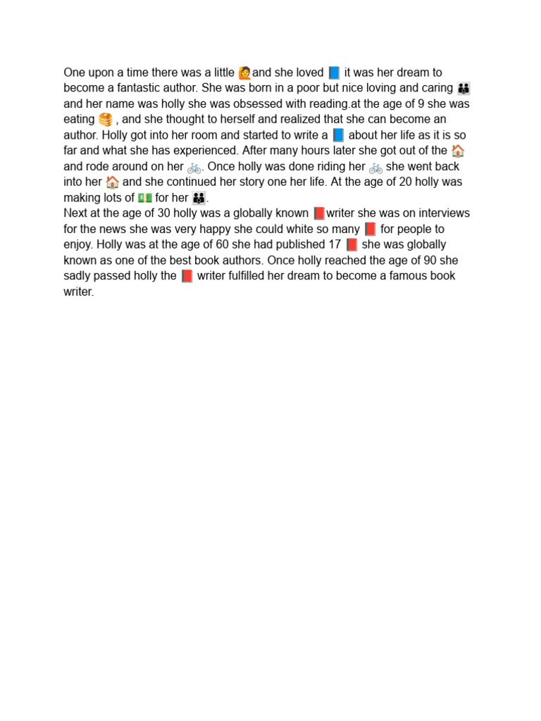 Emoji Story | PDF