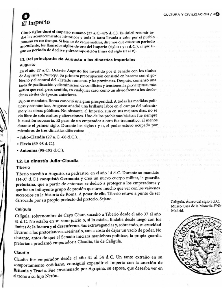 Historia de Roma 3. El Imperio | PDF