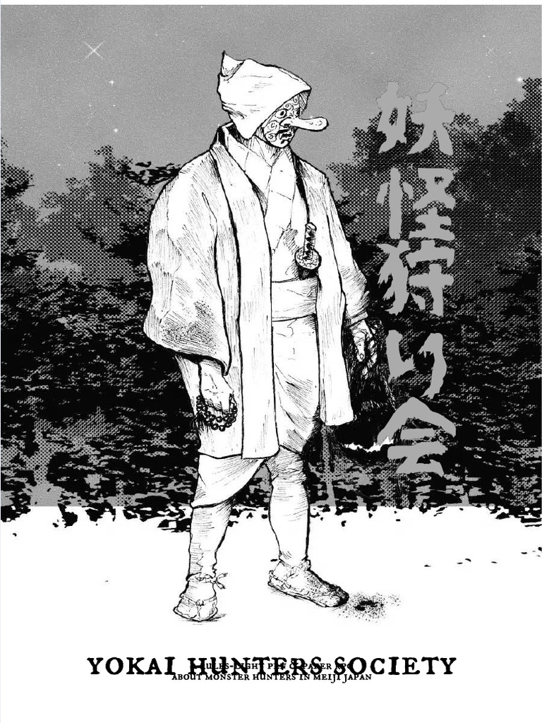 PDF Yokai Hunters Society RPG v1 PR - 1 | PDF