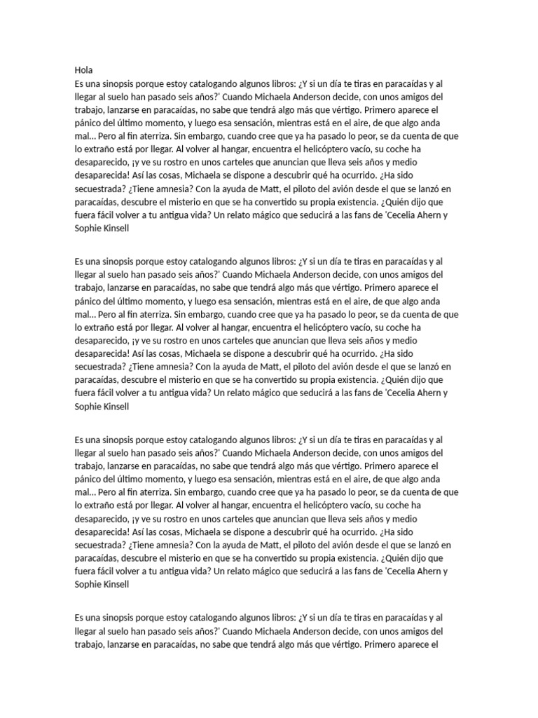 Hola | PDF