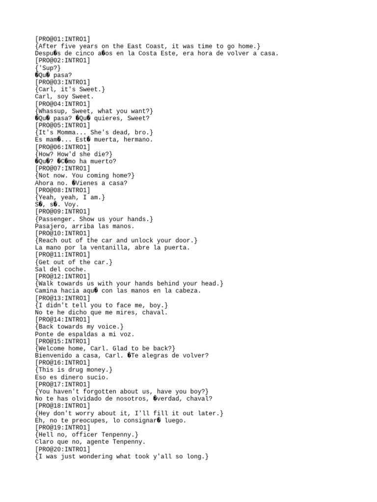 Spanish Dialogue | PDF