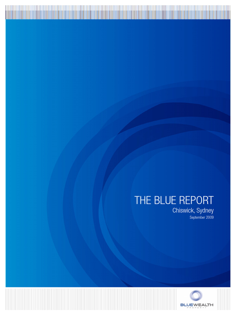 The Blue Report Chiswick, Sydney | PDF | Sydney | Economies