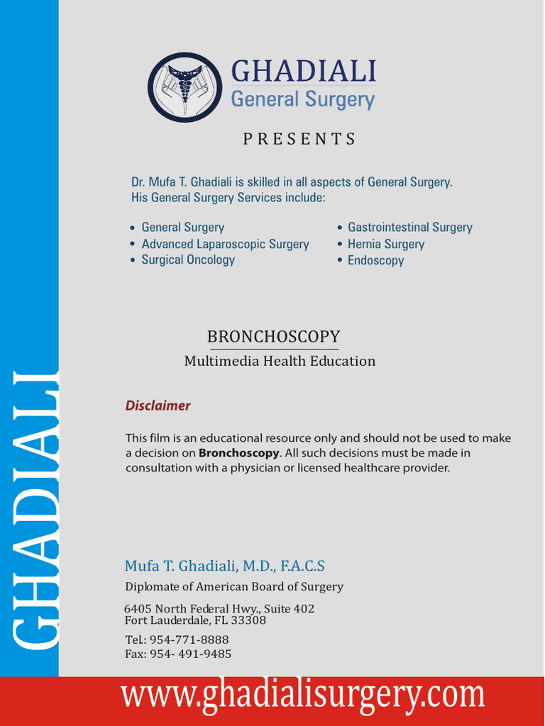 Bronchoscopy American Board | PDF | Diseases And Disorders | Medicine