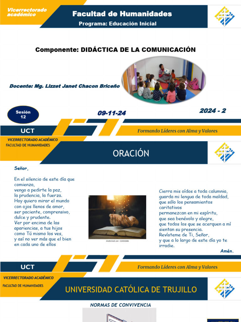 PPT 12 DIDACTICA DE LA COMUNICACIÓN (1) | PDF | Humanidades | Educación de la primera infancia