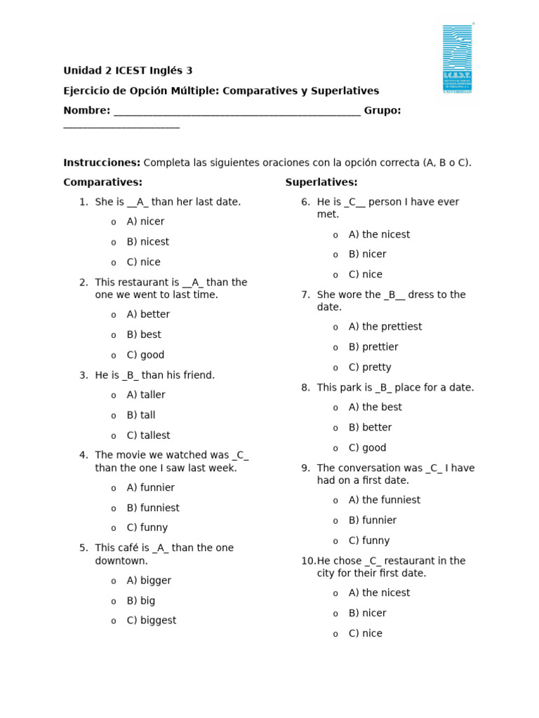 English 3 Practice 2 Ariel m | PDF