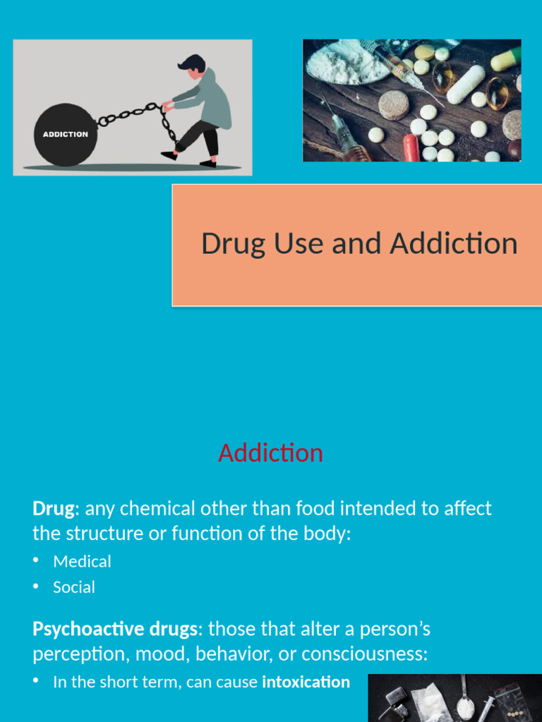 Drug Use and Addiction | PDF | Substance Abuse | Psychoactive Drugs