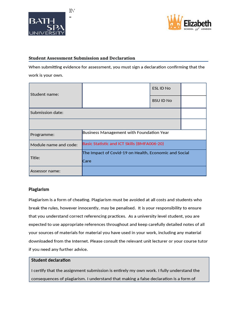ICT Tak 1 Sample | PDF | Epidemics | Medicine