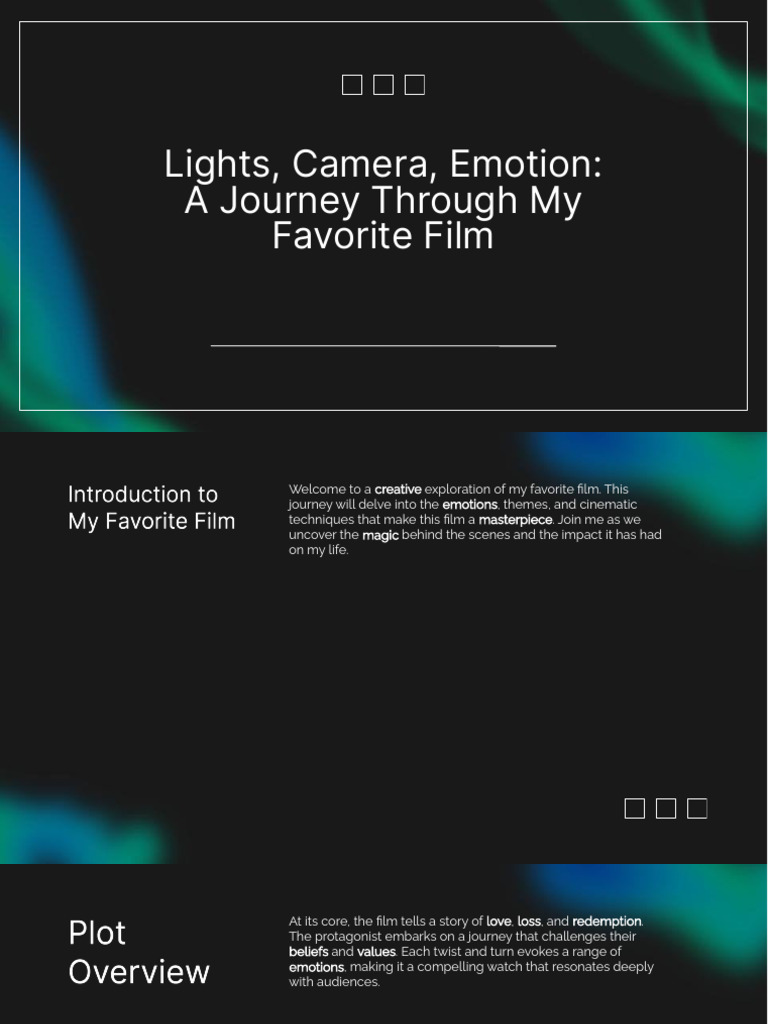 Emotional Journey in Film Analysis | PDF