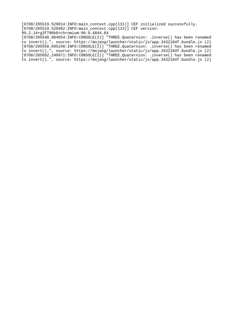 Launcher Cef Log | PDF