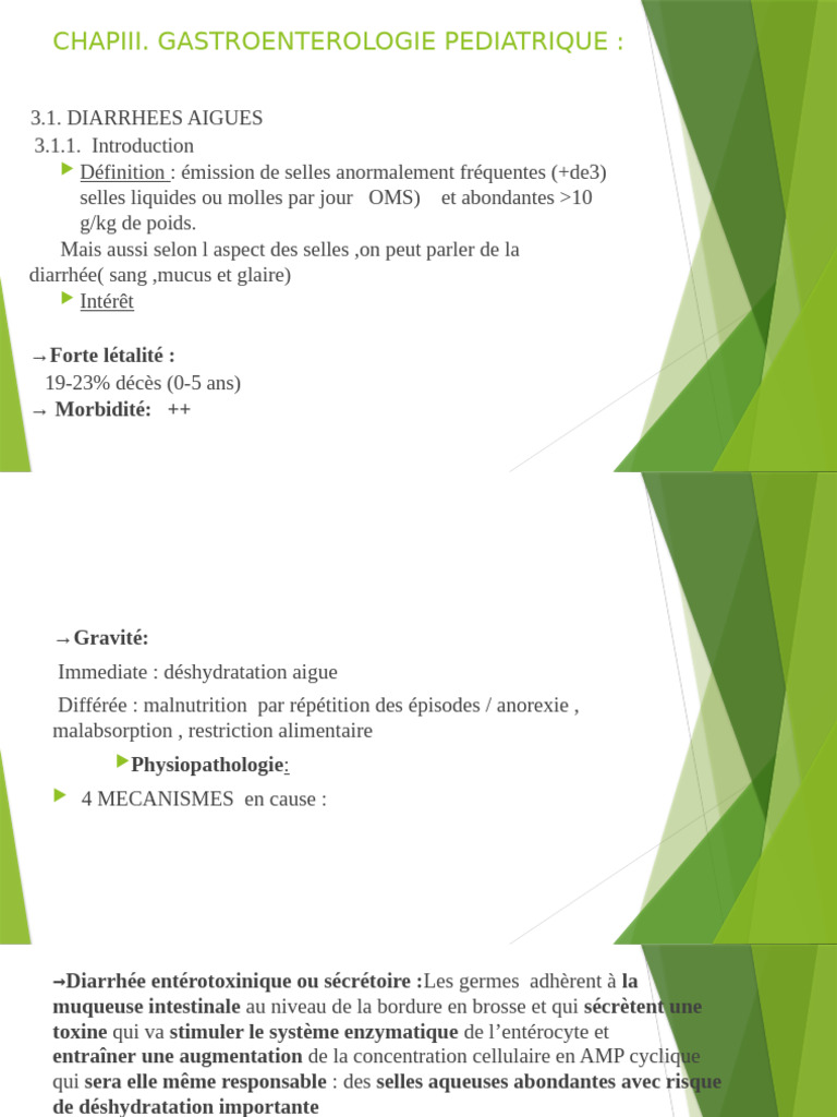 Glaire dans les selles chez l'enfant | PDF | Rectocolite hémorragique ...