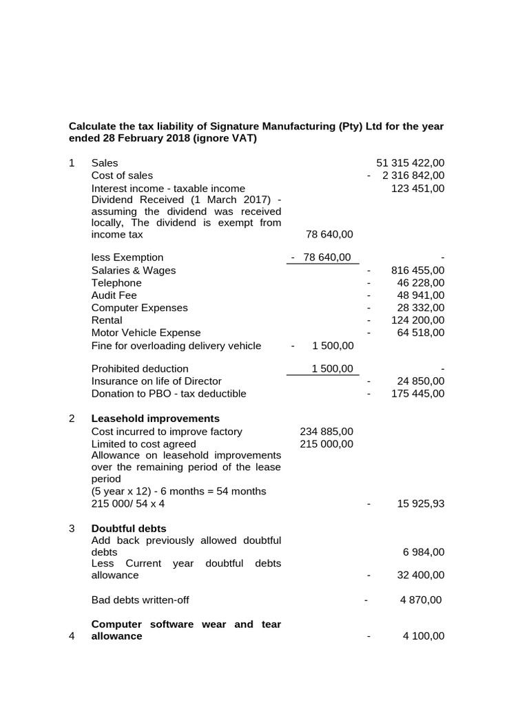 Tax Assignment- 2 | PDF | Dividend | Taxes
