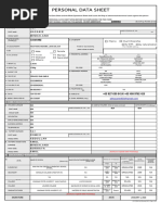 4Ps Beneficiary Data Update Form 2023 | PDF