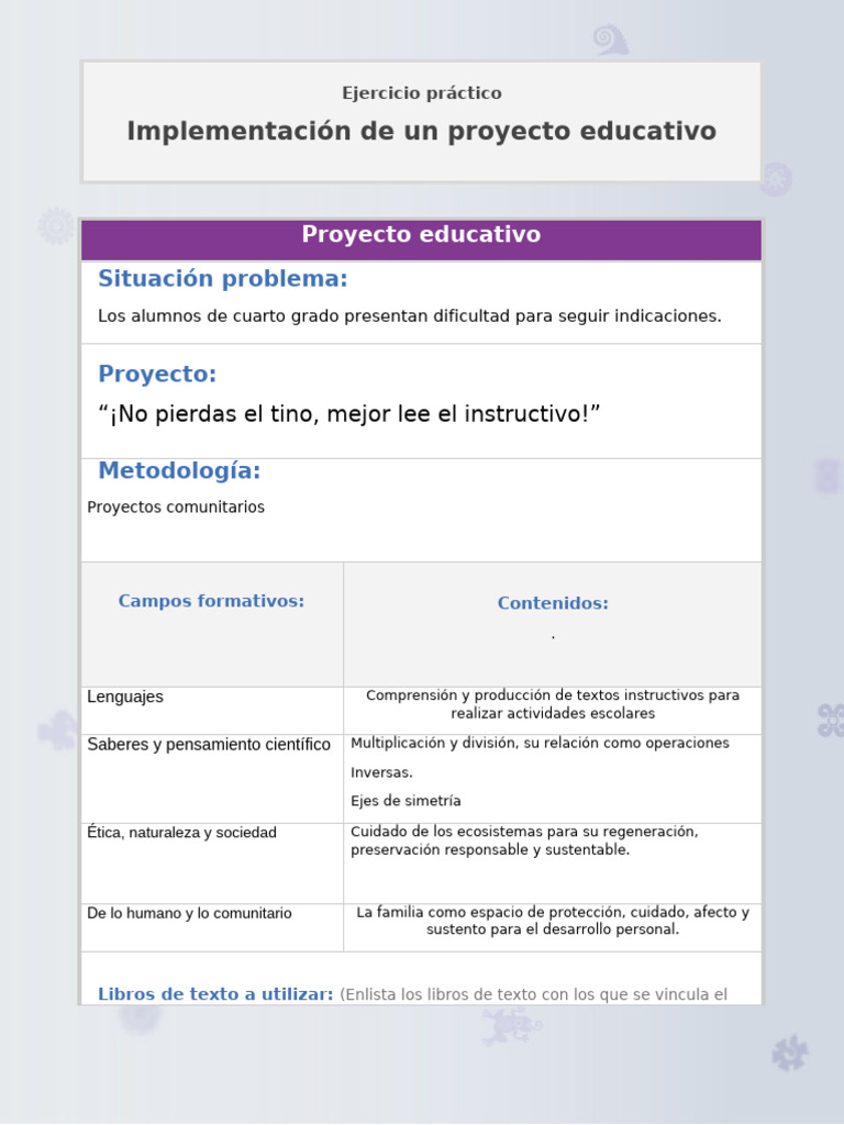 Formato - Ejercicio Práctico | PDF
