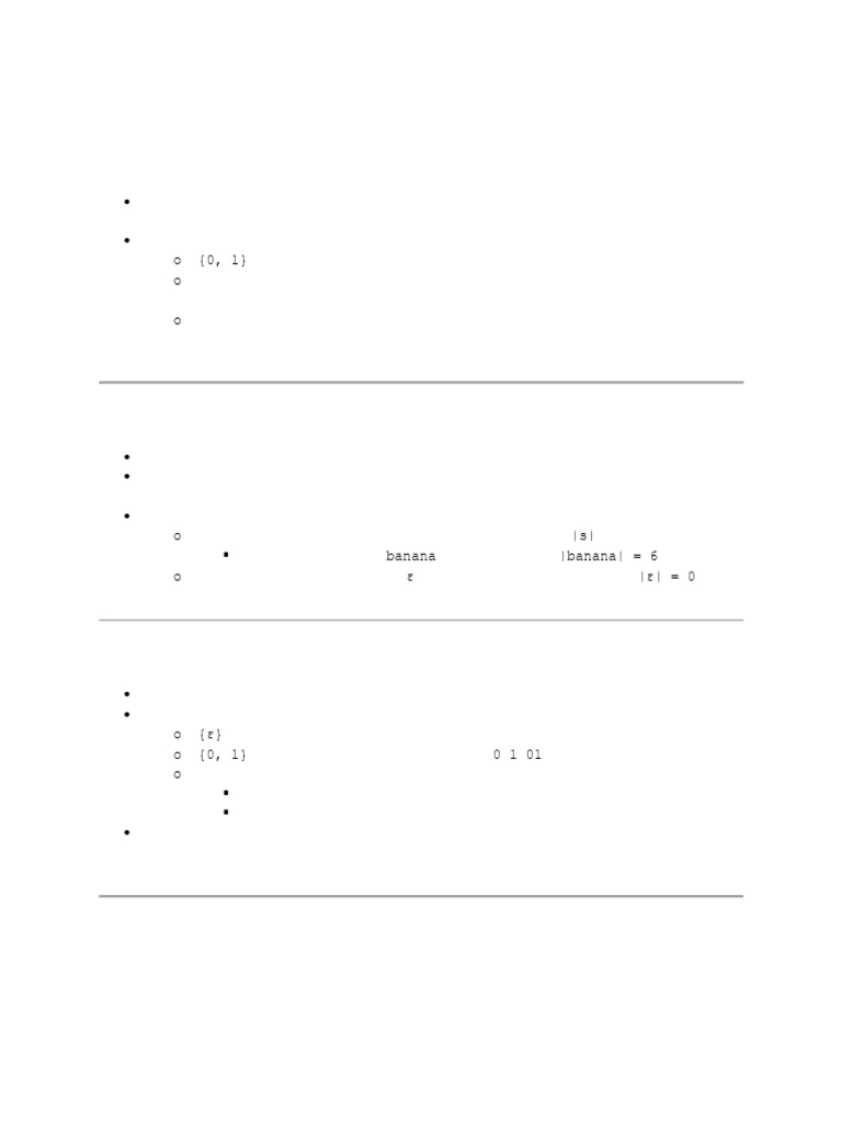 8.Strings and Languages(Book) | PDF | String (Computer Science) | Metalogic