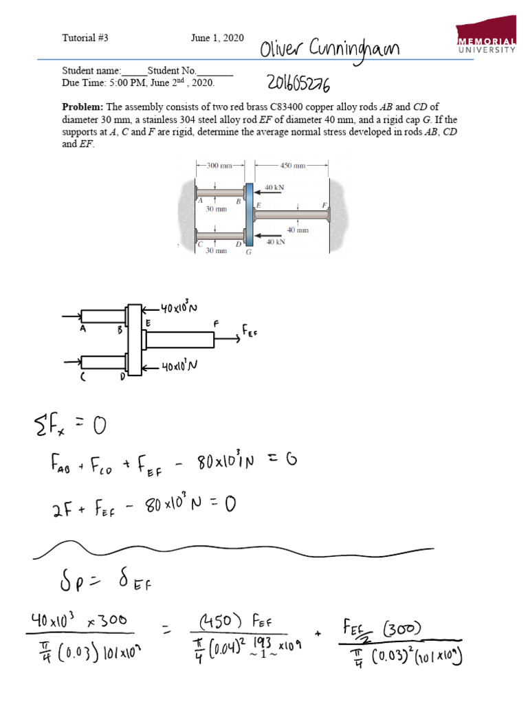 Engineering Stress Analysis | PDF