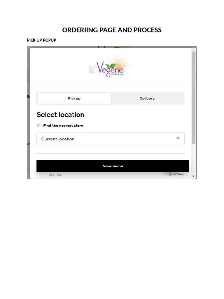Order Process and Cart Management Guide | PDF