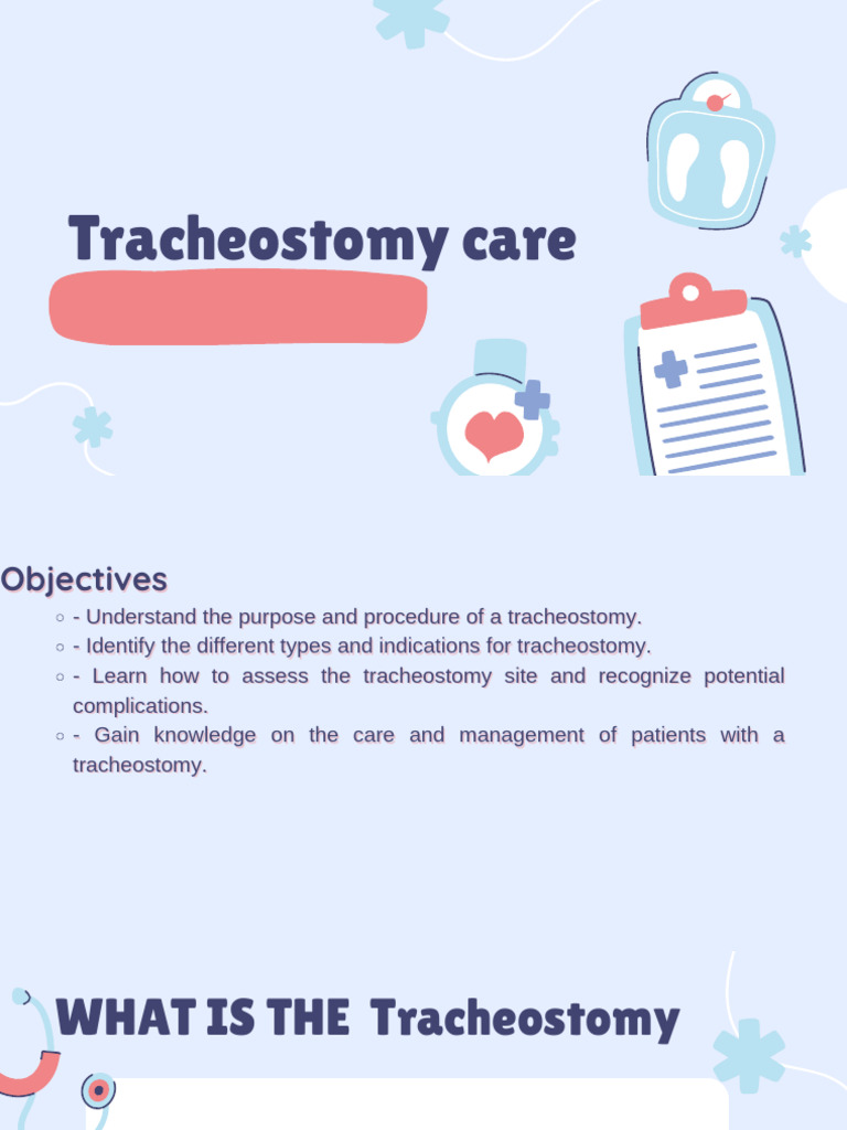 Tracheostomy .PDF | PDF | Respiratory Tract | Pulmonology