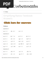 Ratio Sharing The Total Textbook Exercises Answers | PDF